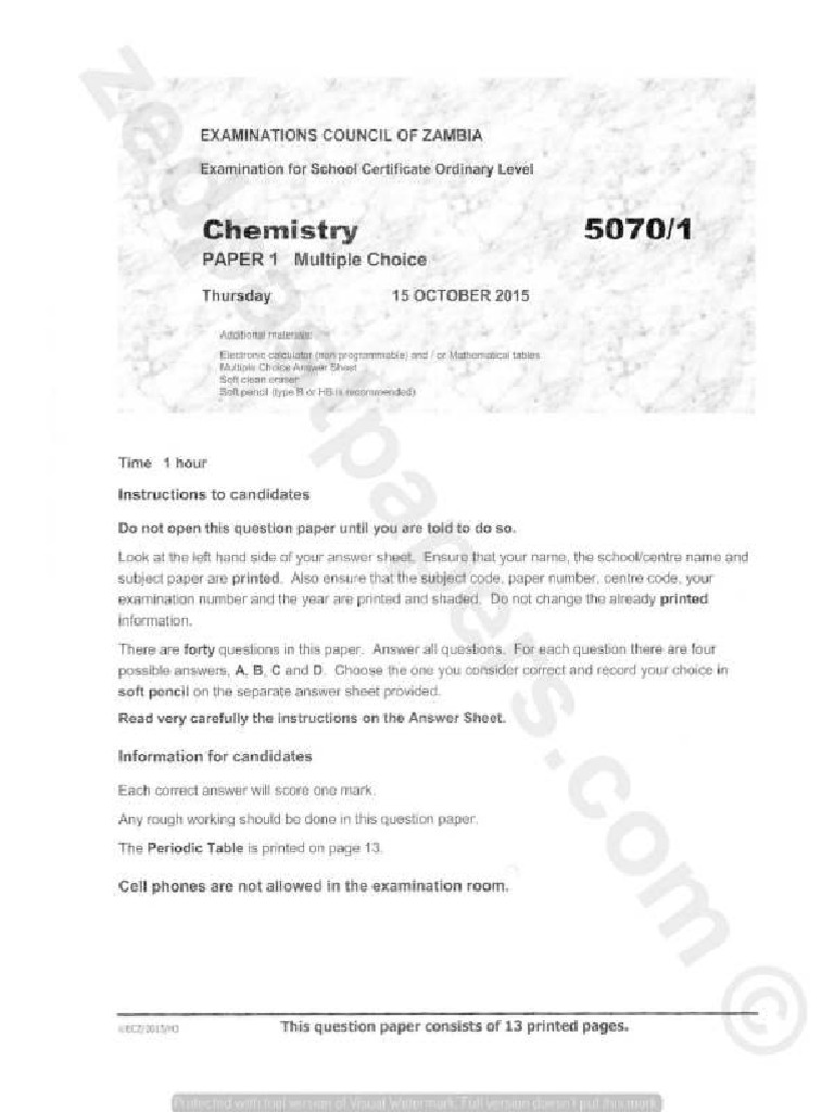 Chemistry | PDF