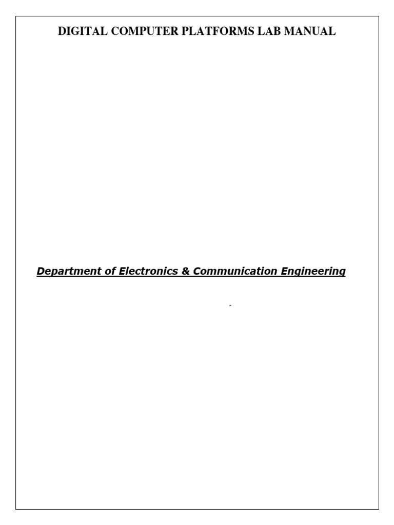 DCP Manual | PDF | Engineering | Assembly Language