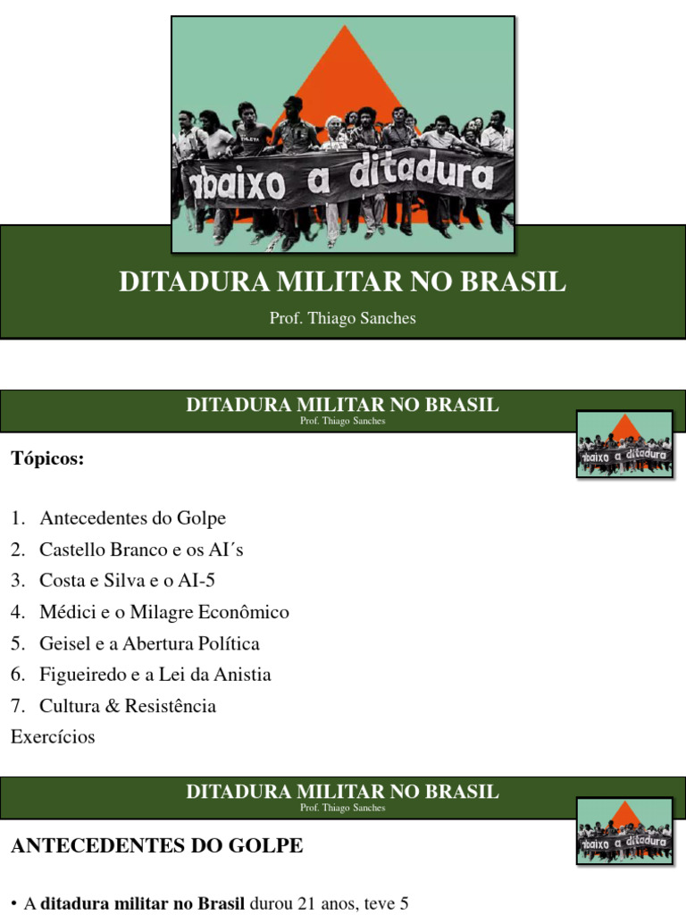 Ditadura Militar | PDF