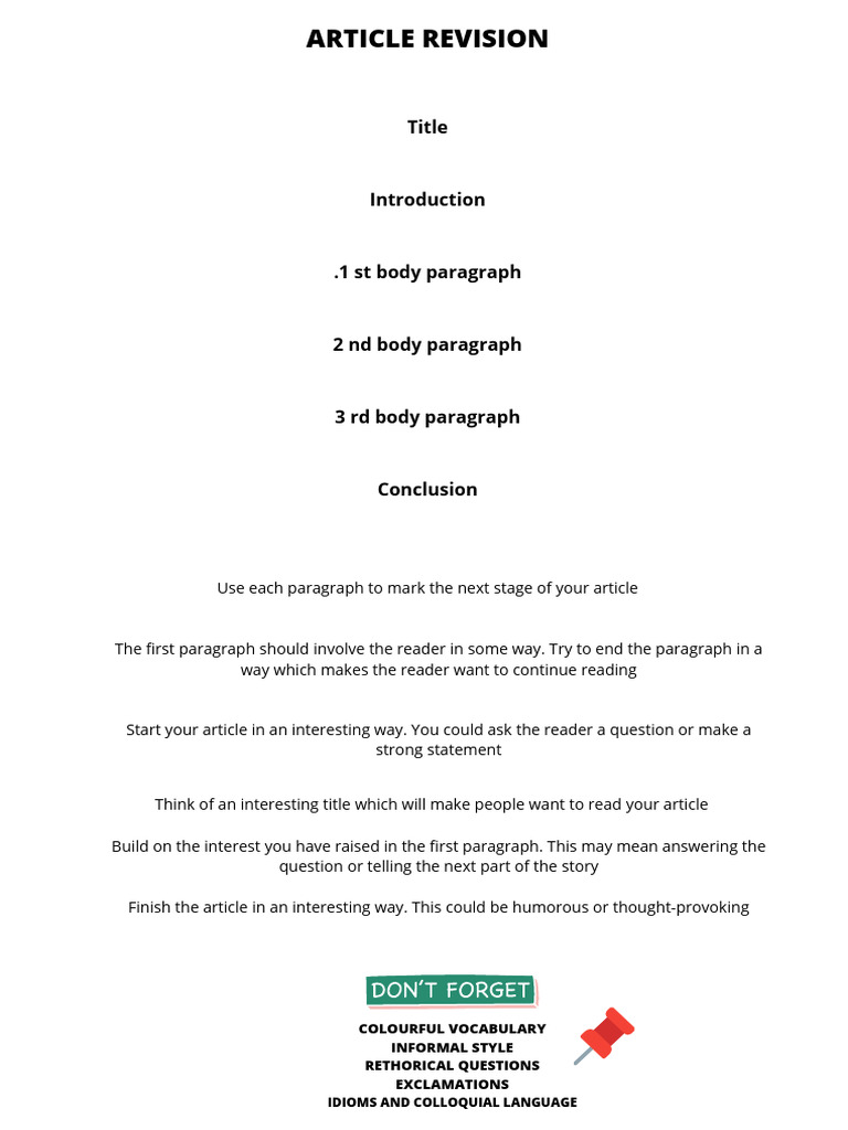 Article Revision | PDF