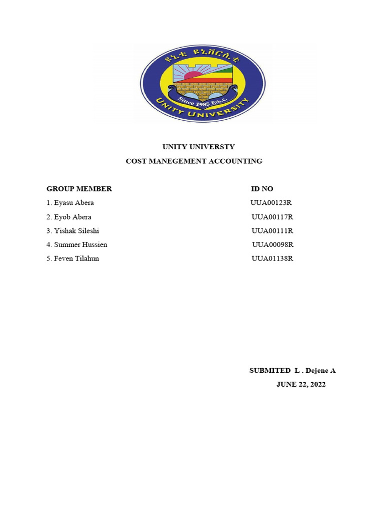 Cost Assignment | PDF | Profit (Economics) | Revenue