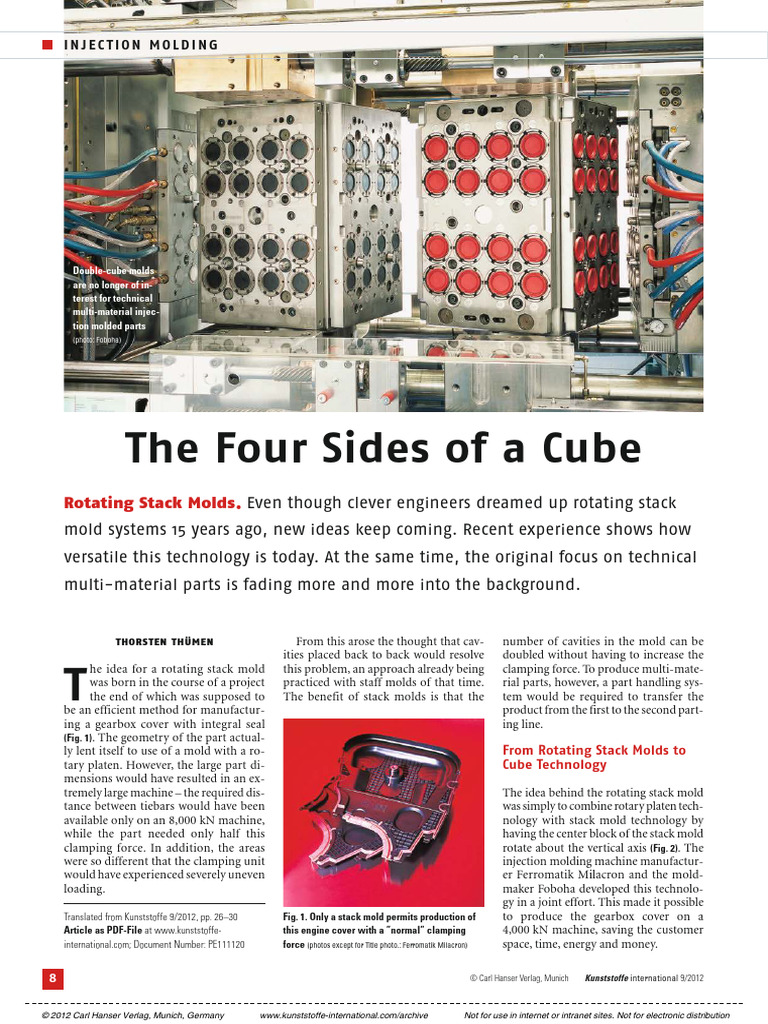 PE 2012 09 The Four Sides of A Cube | PDF