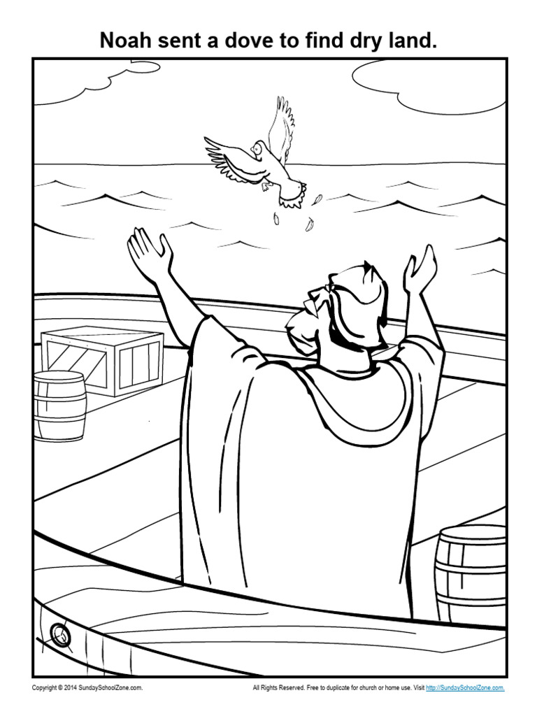 Noah's Dove: A Sunday School Lesson | PDF | Religion & Spirituality