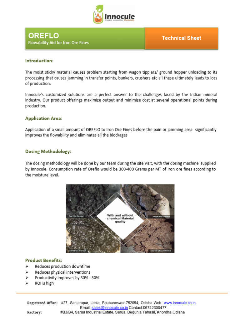 Oreflo-450 Technical Writeup | PDF Oreflo-450 Technical Writeup | PDF