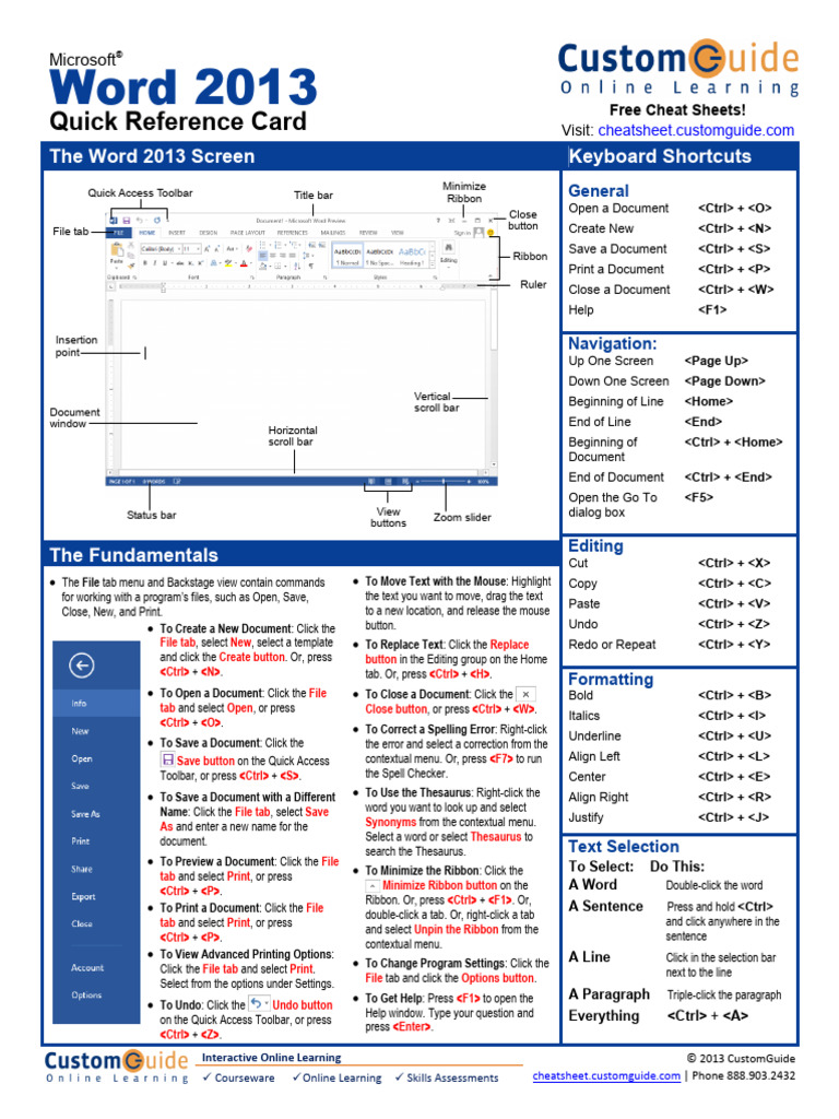 Word 2013 | Download Free PDF | Button (Computing) | Computing