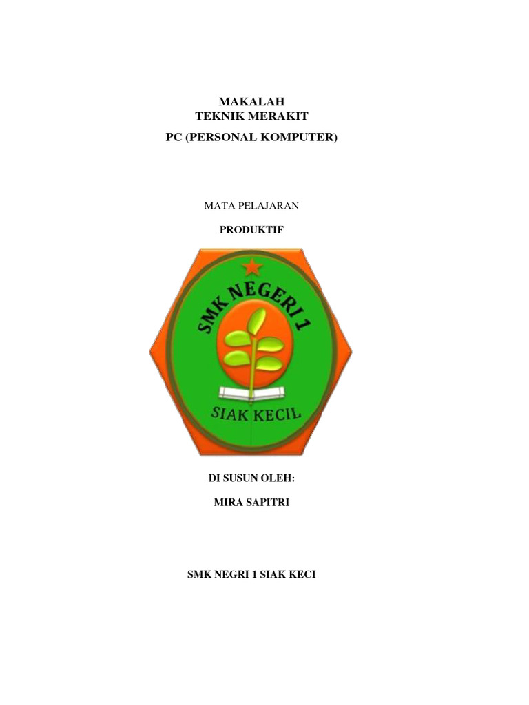 Makalah Mira Sapitri | PDF | Game & Aktivitas | Komputer