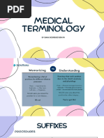 Common Drug Stems Cheat Sheet | PDF | Drugs | Pharmacology