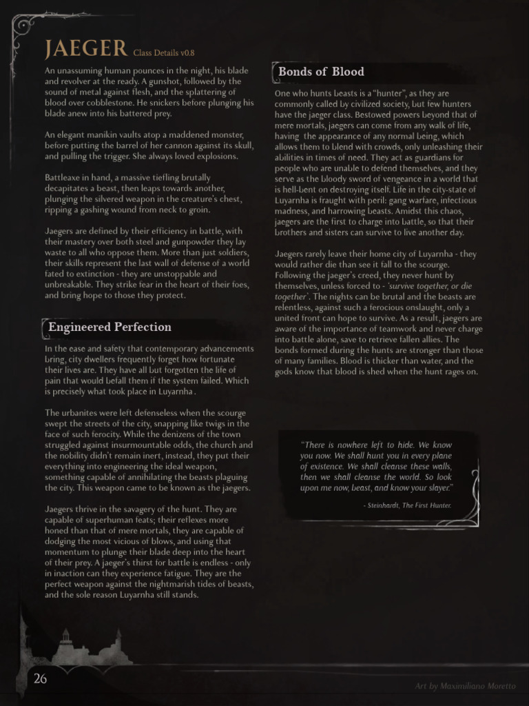 SG Jager Class | PDF