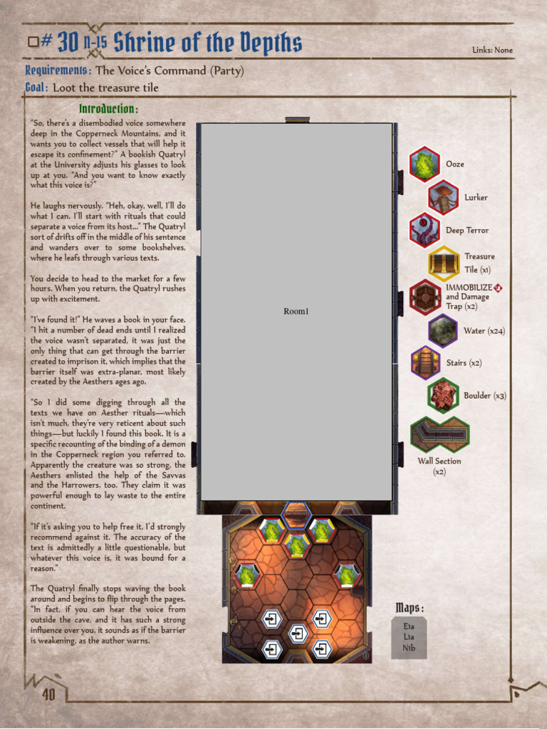 Scenario Book 2P V4 - Hidden - S30-S39 | PDF | Demons