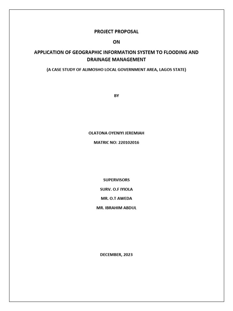 Project Proposal-1 | PDF