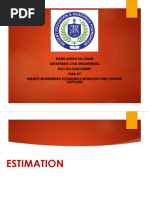 Appendix A - Description of The Classes of Estimates Used by PSPC For ...