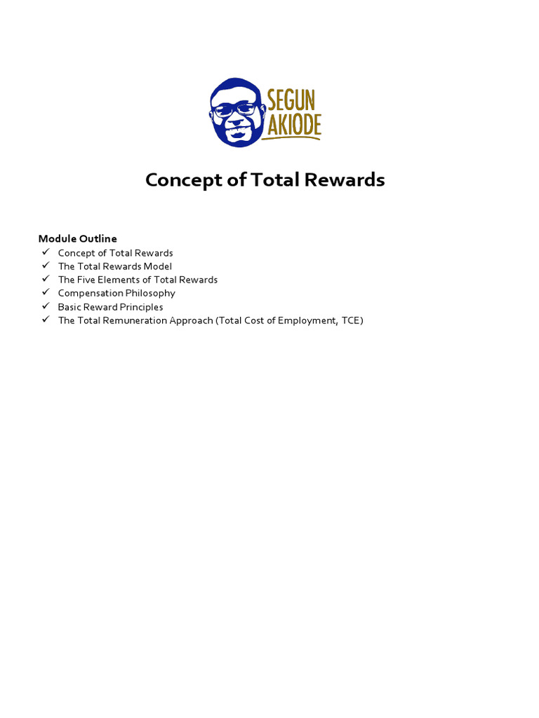 Concept+of+Total+Rewards Segunakiode | PDF | Business