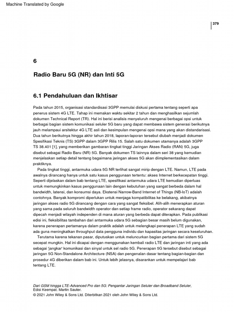 From GSM To LTE-Advanced Pro and 5G An Introduction To Mobile Networks and Mobile Broadband 4th ...