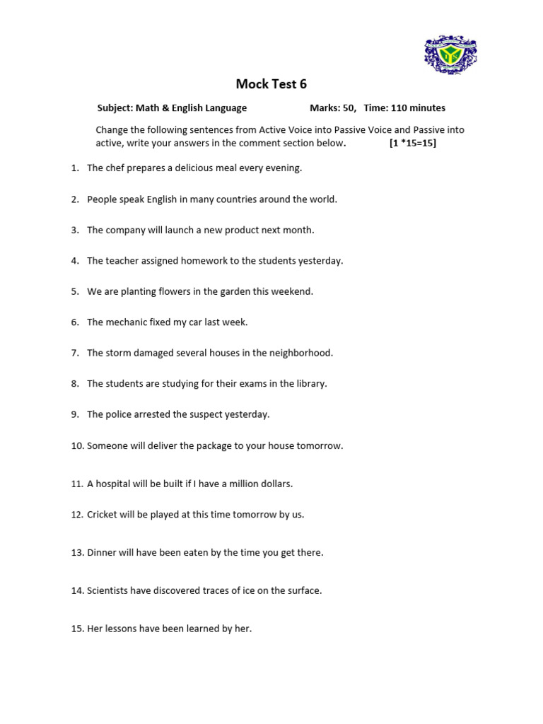 Exam Zaeem | PDF | Grammatical Tense | Linguistics Exam Zaeem | PDF | Grammatical Tense | Linguistics