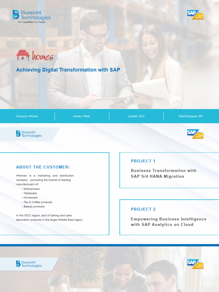 SAP S4HANA Transformation Success Story | PDF