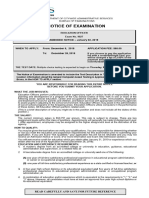 DCAS Exam Schedule 2025 Overview | PDF | Inspector