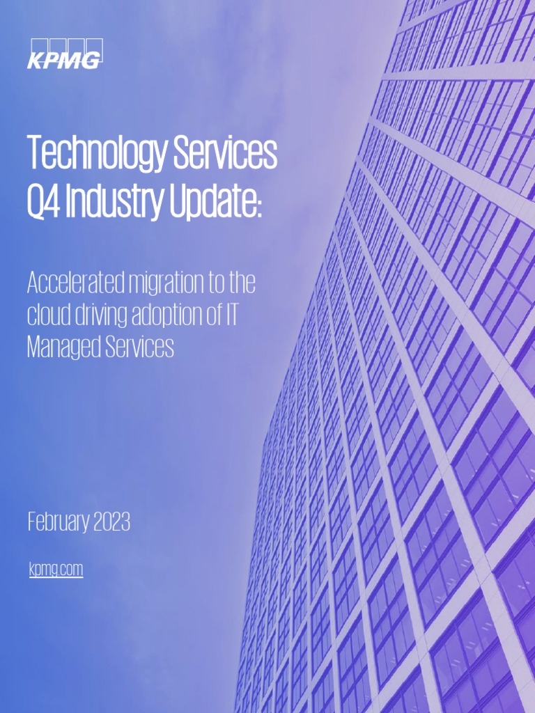 Technology Services q4 2022 | PDF | Mergers And Acquisitions ...