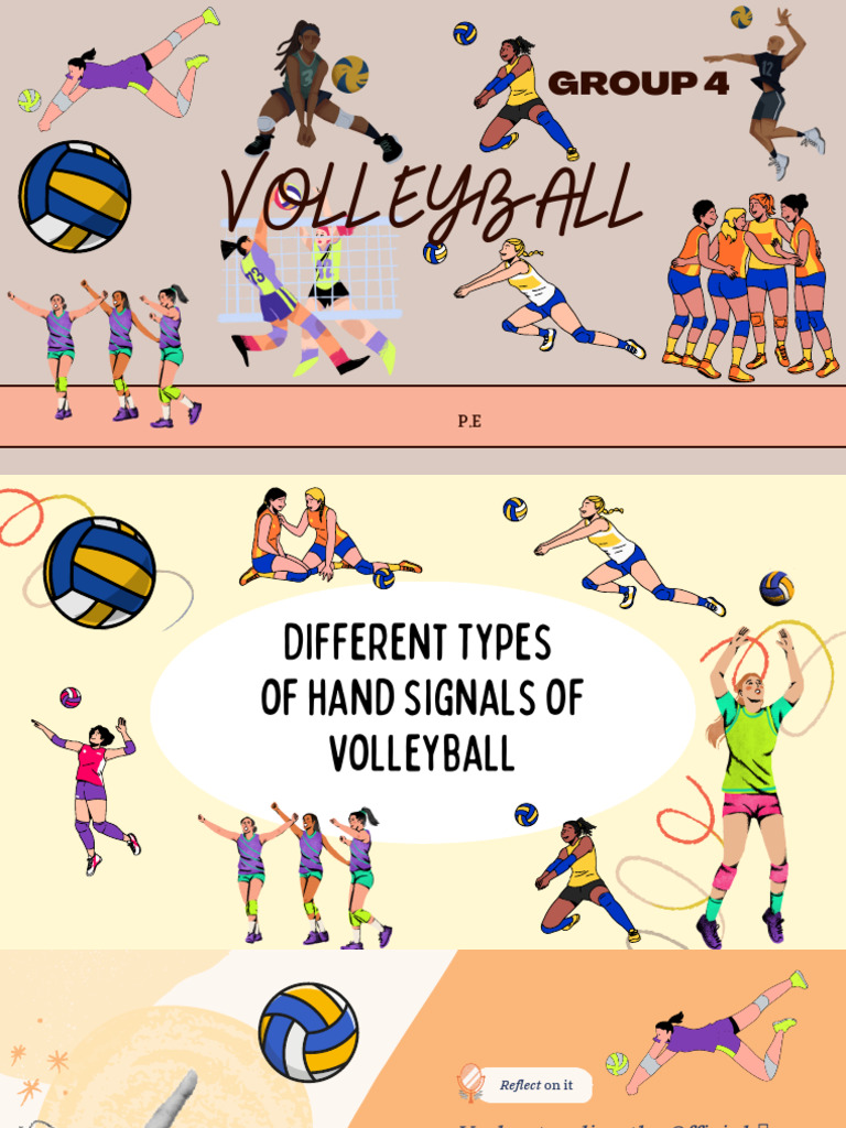 PE Volleyball Ppt Group 4 | PDF