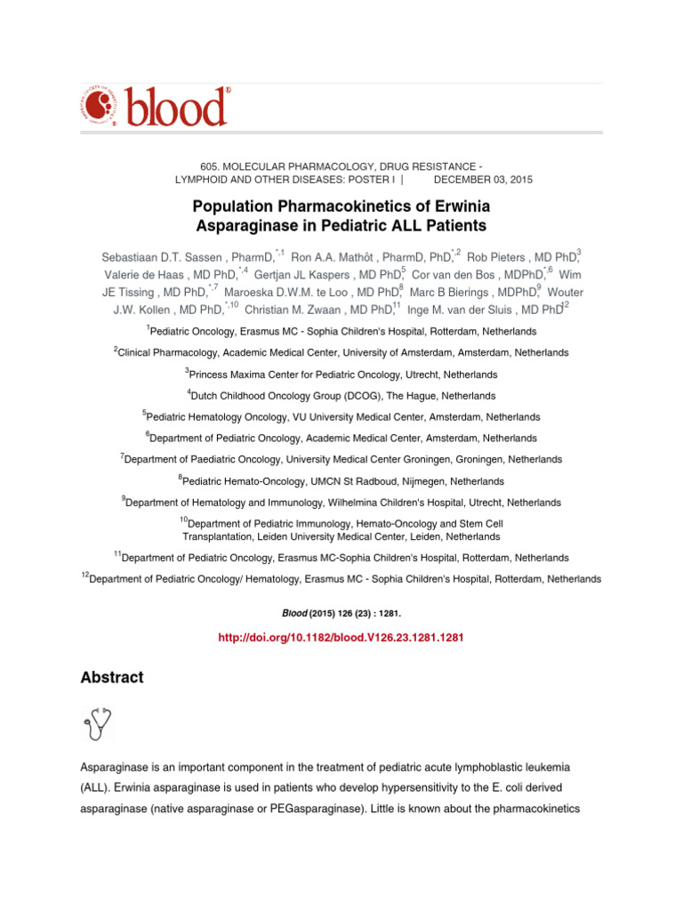 Blood 2012 | PDF | Drugs | Therapy