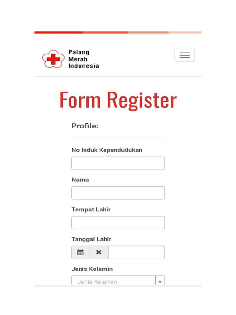 Form Regis Kta PMR Smansa | PDF