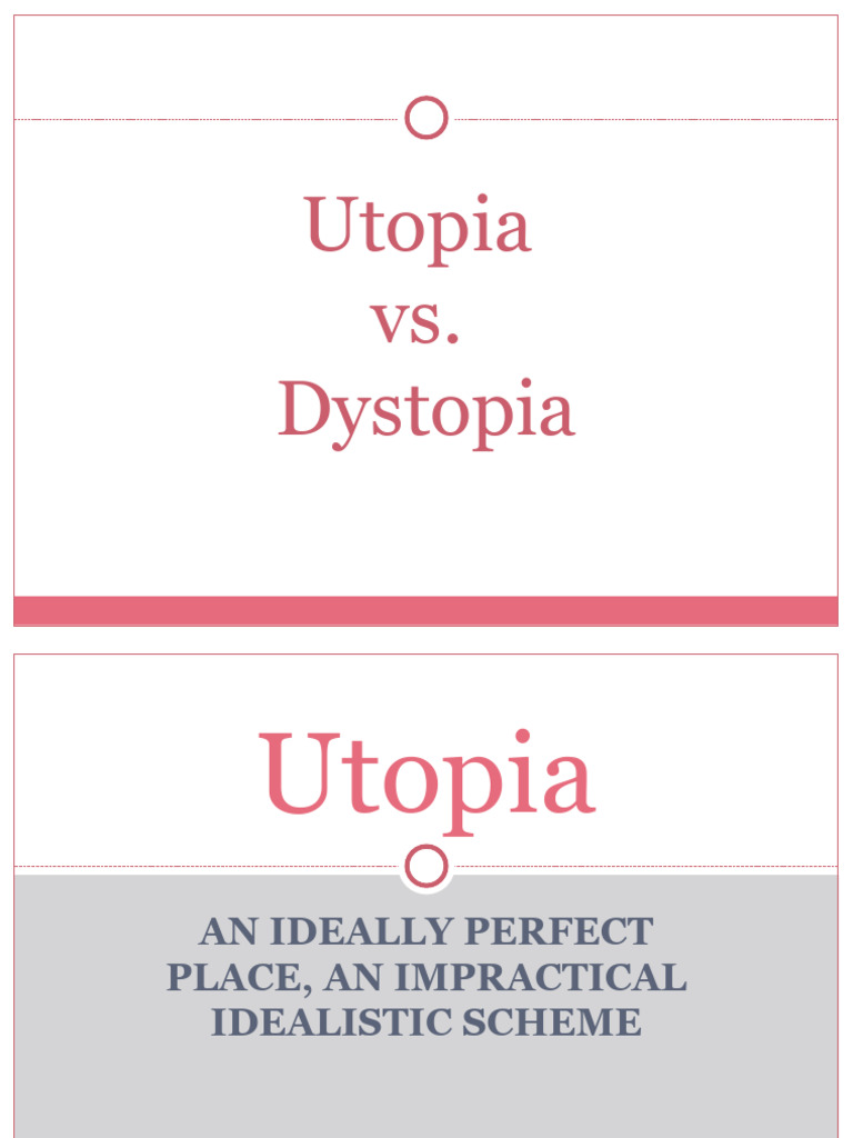 Utopia | PDF | Utopia | Dystopia
