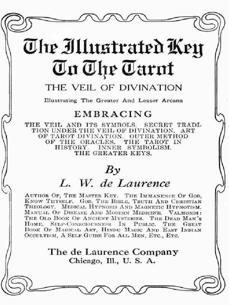 The Illustrated Key To The Tarot | PDF | Major Arcana