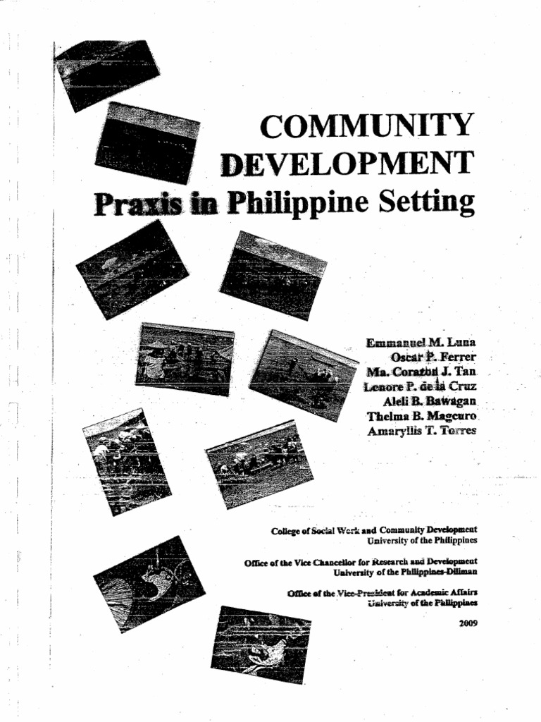 Community Development Praxis in Phil Setting Part 1 | PDF