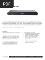 Biamp Data Sheet Tesiraforte x400 Feb22 PDF | PDF | Usb | Digital ...
