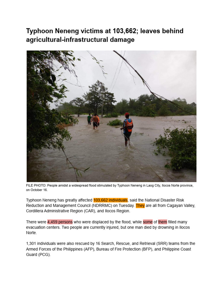 News Article - R | Download Free PDF | Tropical Cyclones | Pacific ...