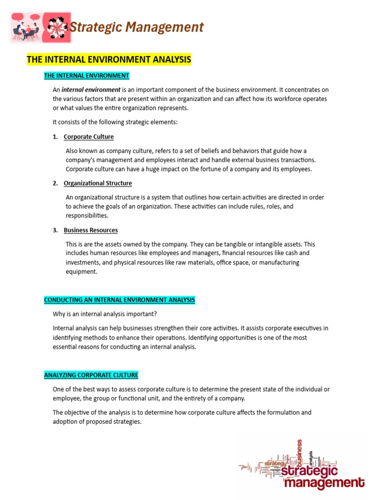 Strategic Management - Module 2 | PDF | Business | Finance & Money ...