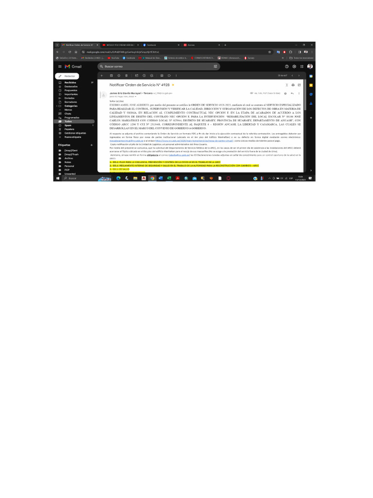 Notif Os | PDF
