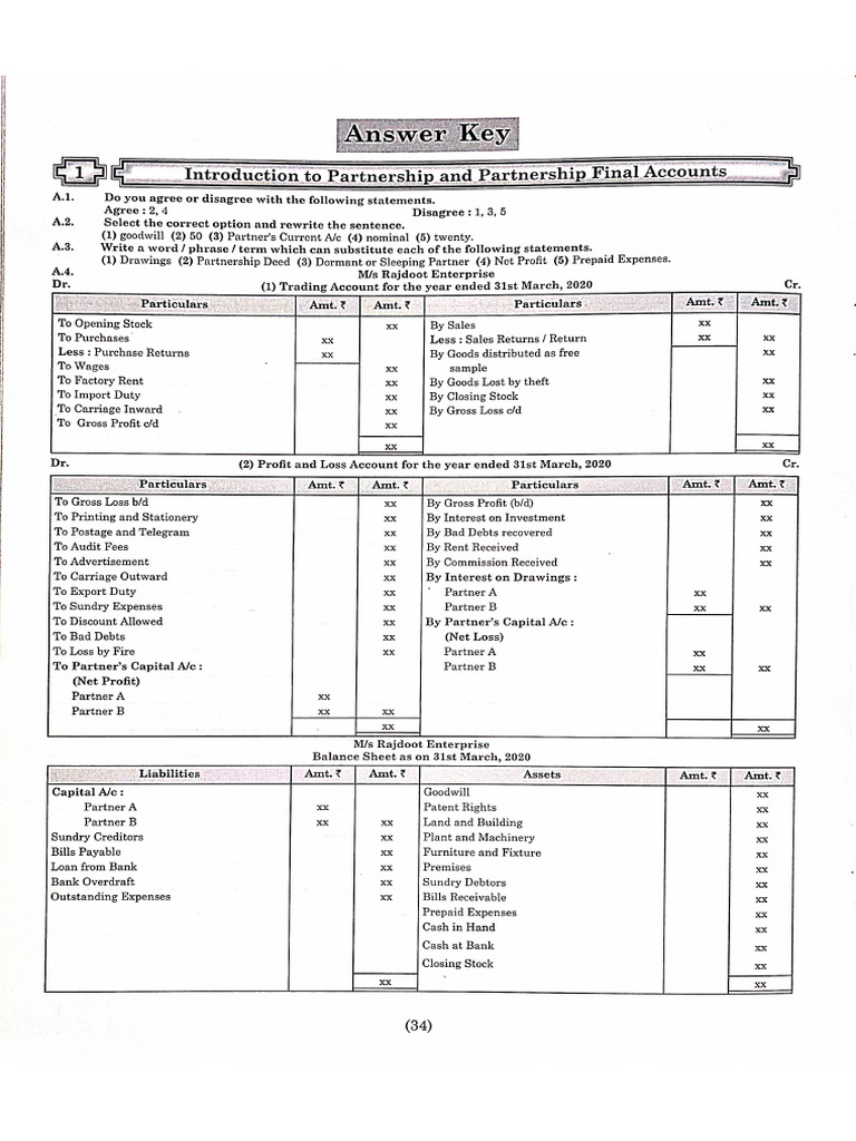 BK Abt Book Answer Key | PDF