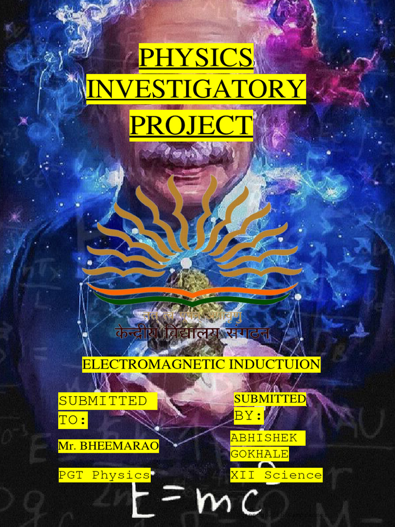 Electromagnetic Induction Project | PDF