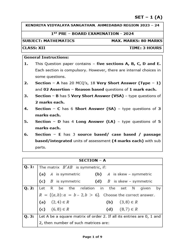 Ahmedabad Pdf Euclidean Vector Matrix Mathematics 7389