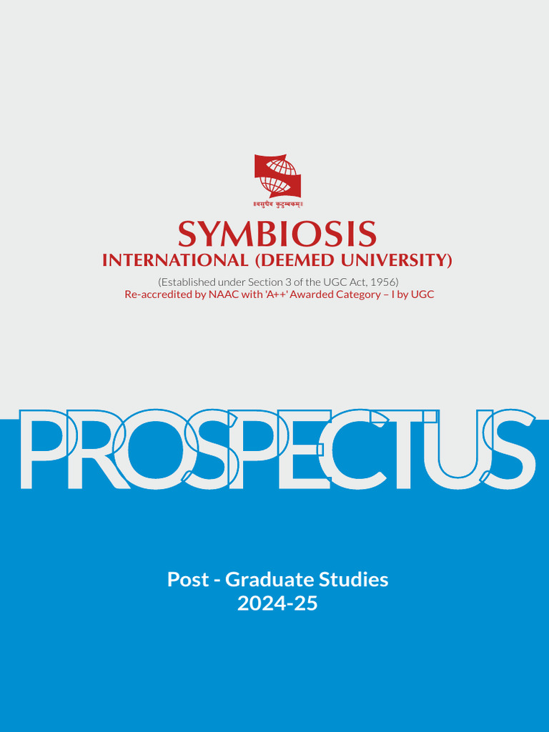 PG Prospectus 2024-25 Final | PDF