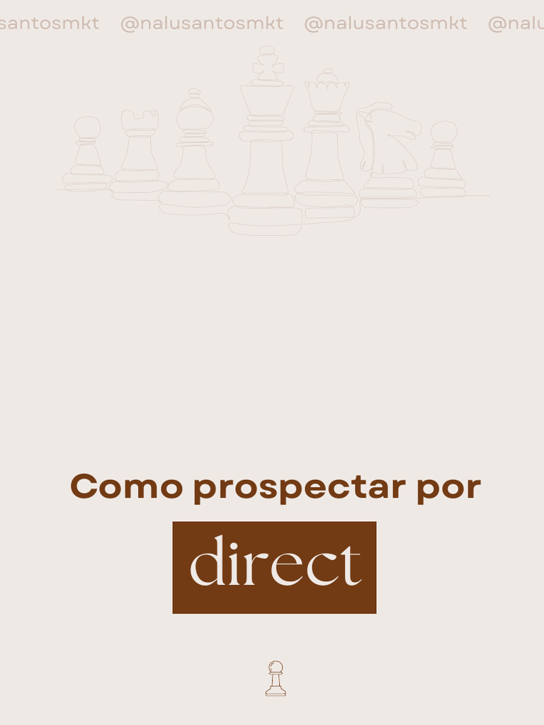 Como Prospectar Por Direct | PDF | Redes sociais | Cultura Popular e ...