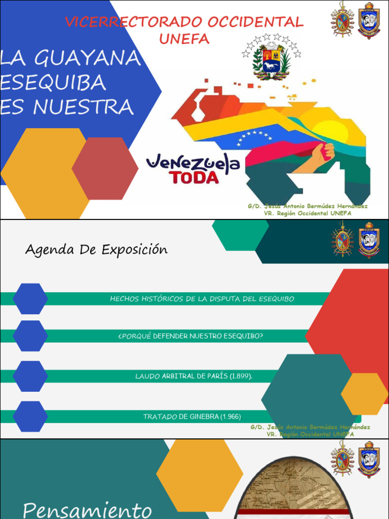 EXPOSICION SOBRE LA GUAYANA ESEQUIBA 2023 | PDF | Venezuela | Gobierno