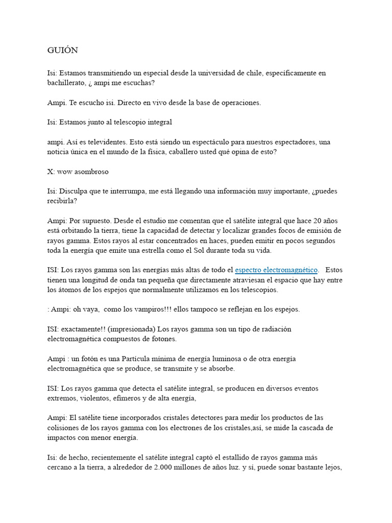 Guion Fisica | PDF | Rayo gamma | Relámpago Guion Fisica | PDF | Rayo gamma | Relámpago