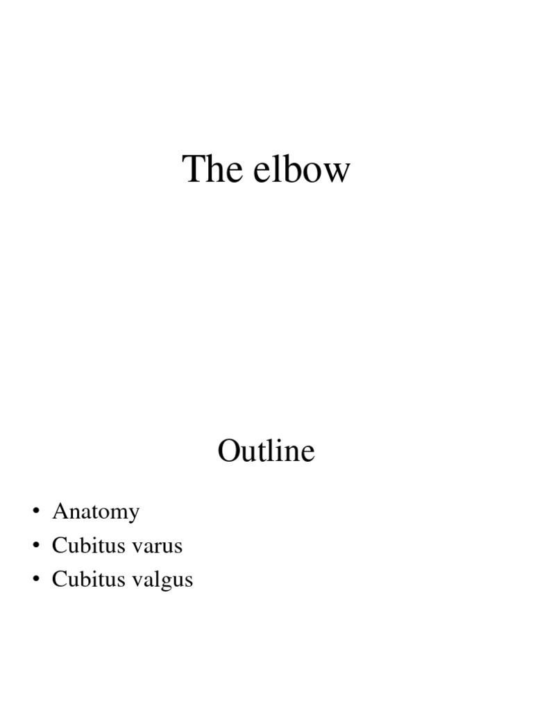 5 The-Elbow | PDF