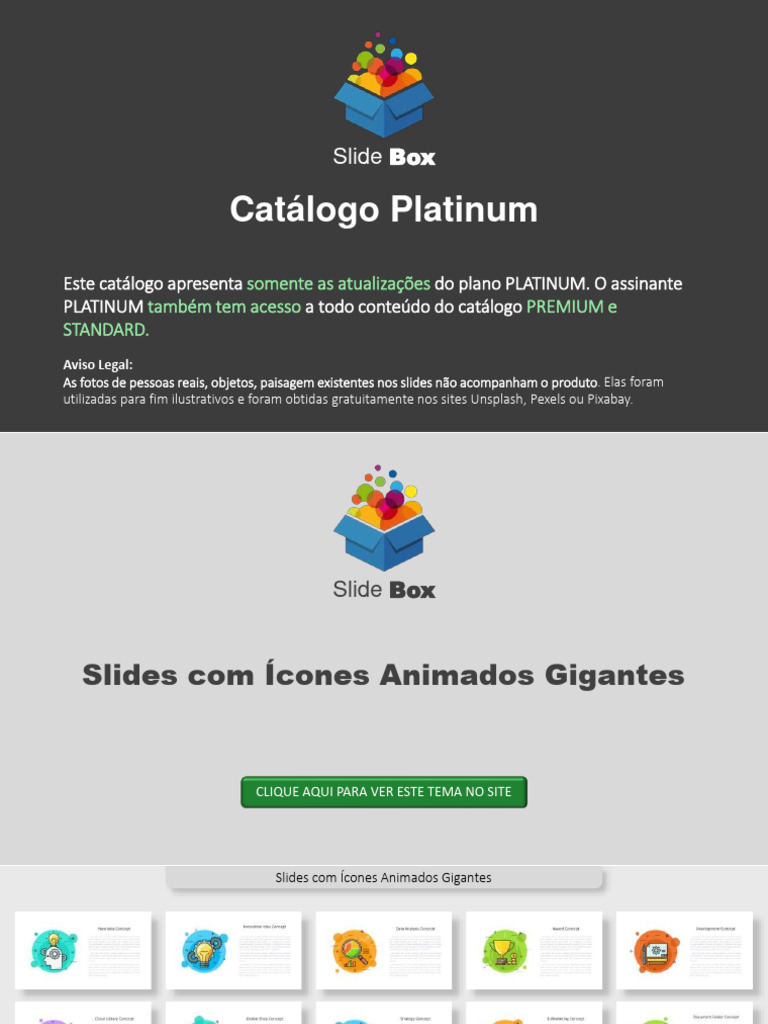 Catalogo Slide Box PLATINUM | PDF