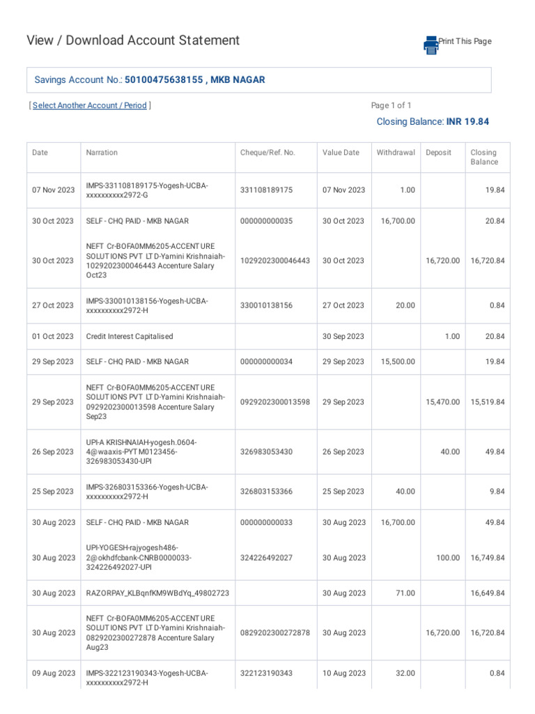 Welcome To HDFC Bank NetBanking | PDF | Financial Services | Banking