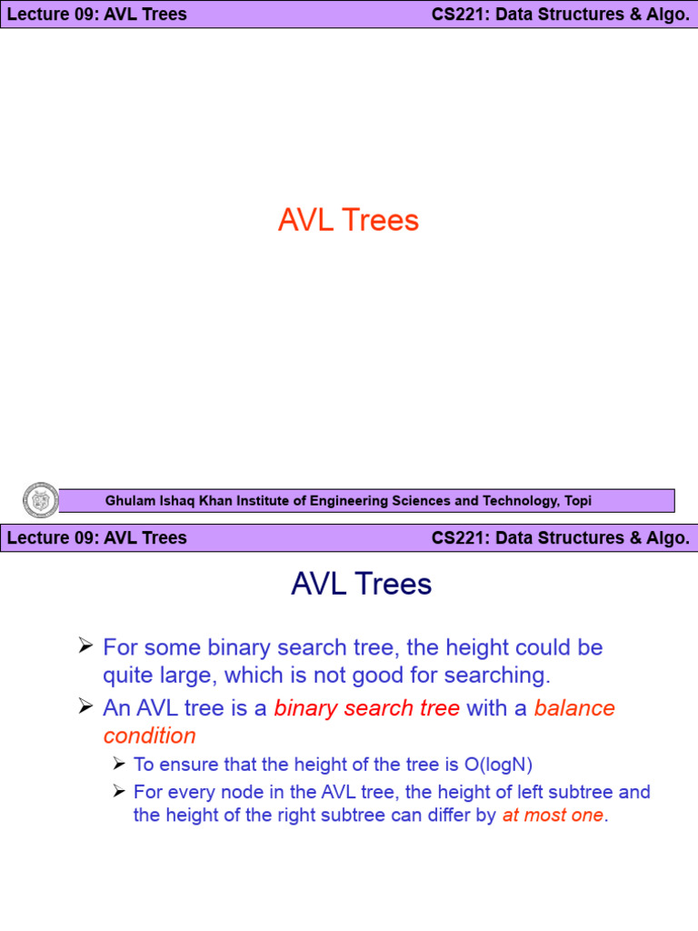 CS221 AVLTrees | PDF