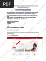 Chase Bank Method | PDF