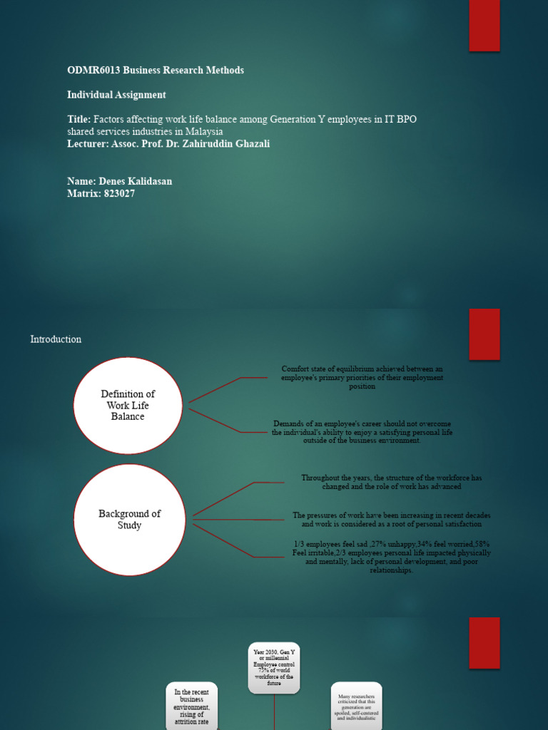 BRM Presentation | PDF | Millennials | Reliability Engineering