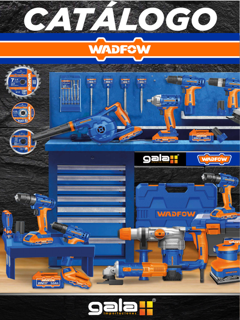 Catálogo Wadfow | PDF | Perforar | Perforación