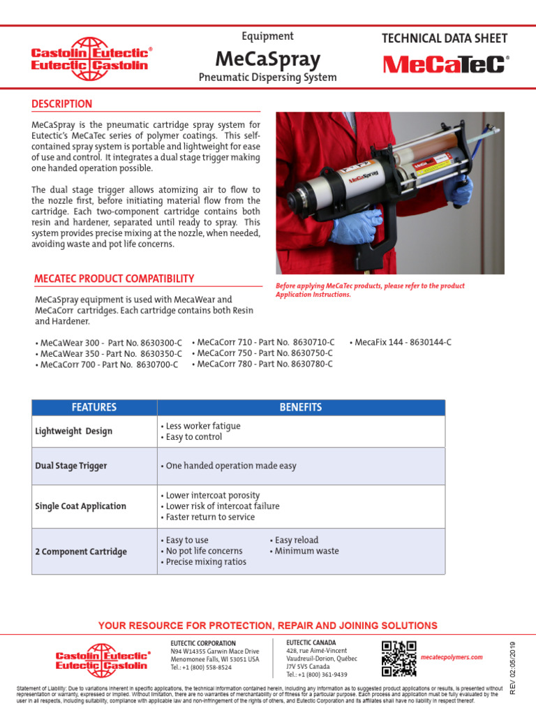 MeCaTeC MeCaSpray | PDF