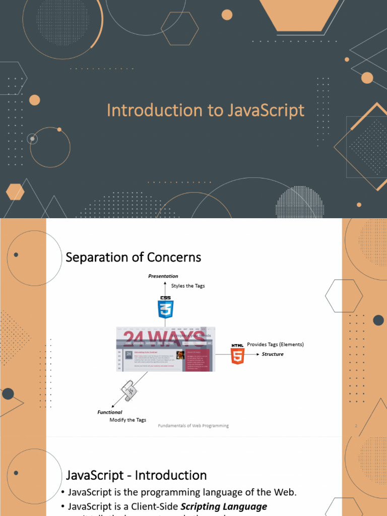 Introduction To JavaScript-All | PDF | Java Script | World Wide Web