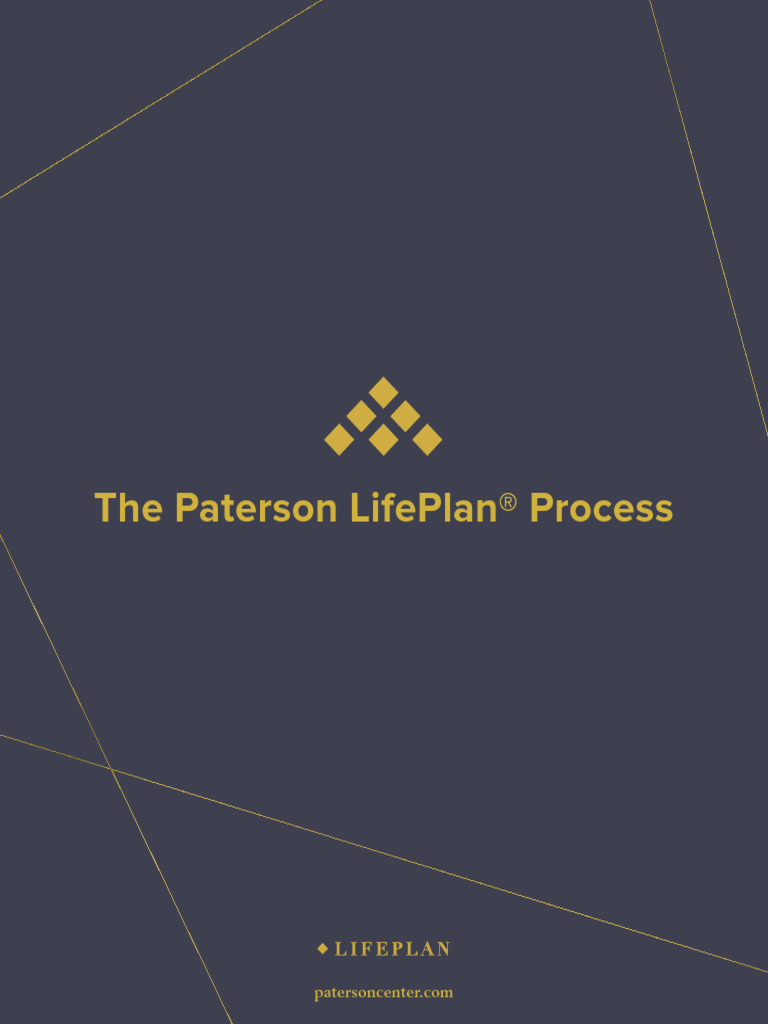 The Paterson LifePlan Process | PDF