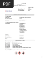 KTH GP Thinner 457 Safety Data Sheet | PDF | Toxicity | Safety