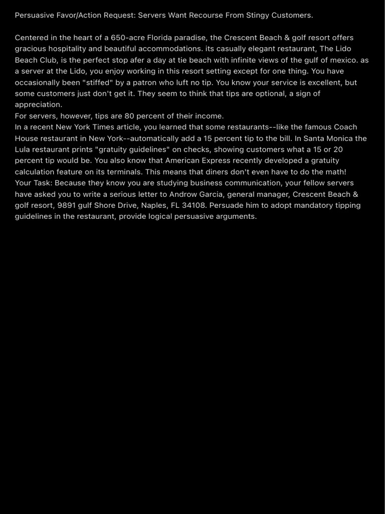 Persuasive FavorAction Request Servers Want Recourse From Stingy | PDF